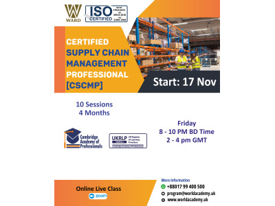 Certified Supply Chain Management Professional [CSCMP] - 6th Batch