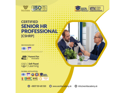 Certified Senior HR Professional (CSHRP) - (Self-Paced)