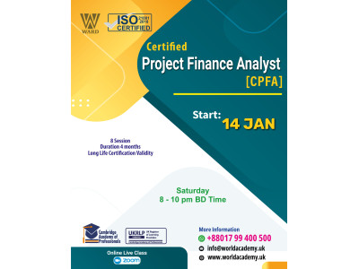 Certified Project Finance Analyst (CPFA)